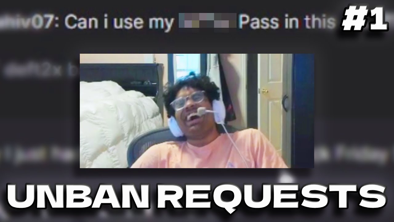 Viewer UNBAN REQUESTS #1 - YouTube