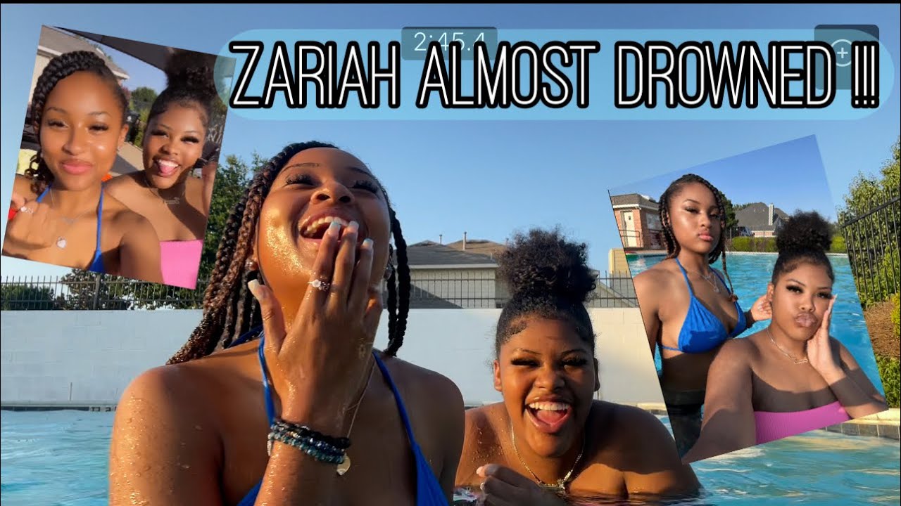 Zariah Almost Drowned !!! - YouTube