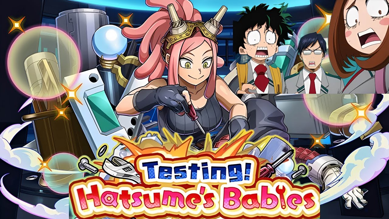 MY HERO ACADEMIA ULTRA IMPACT NEW MEI EVENT QUEST TESTING HATSUME ...