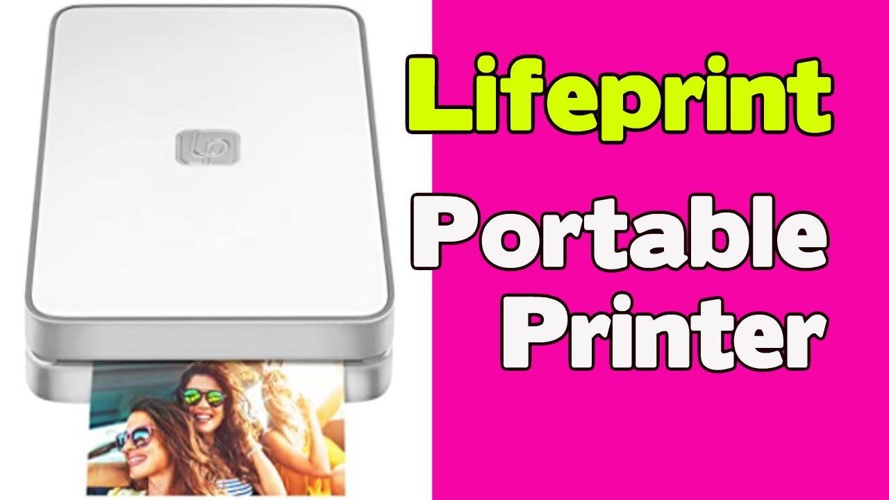 Lifeprint Portable Photo and Video Printer for iPhone and Android - YouTube