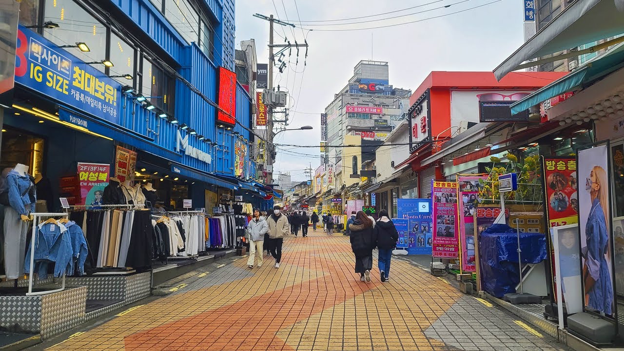4K Seoul City Tour, Hongdae Street | Virtual Walking Tour in Hongdae ...