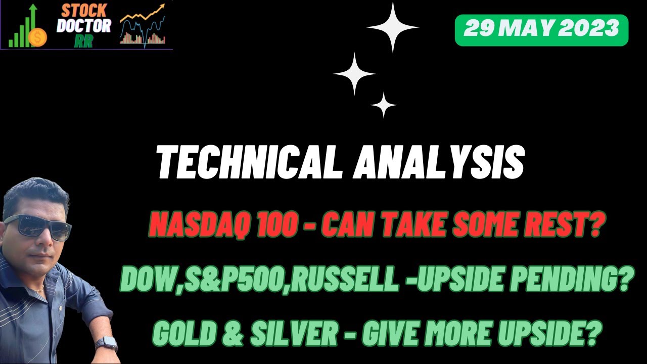 Outlook of Nasdaq, Dow, S&p500, Russell, Gold and Silver ! - YouTube