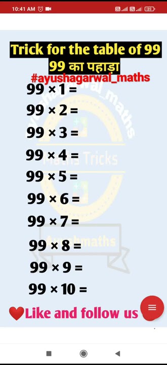 #shorts #maths tricks #maths tables #shortcut #fast calculation #easy maths #Tables # ...