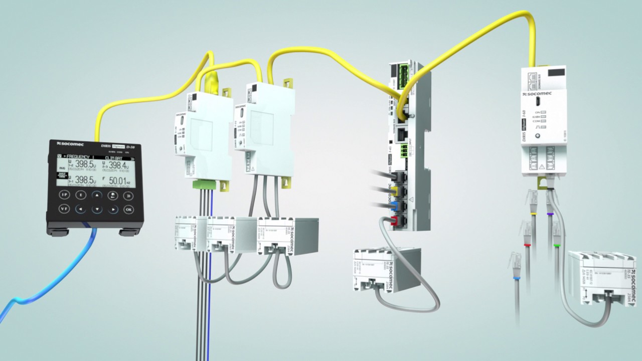 Socomec DIRIS Digiware Presentation GB 2016 - YouTube