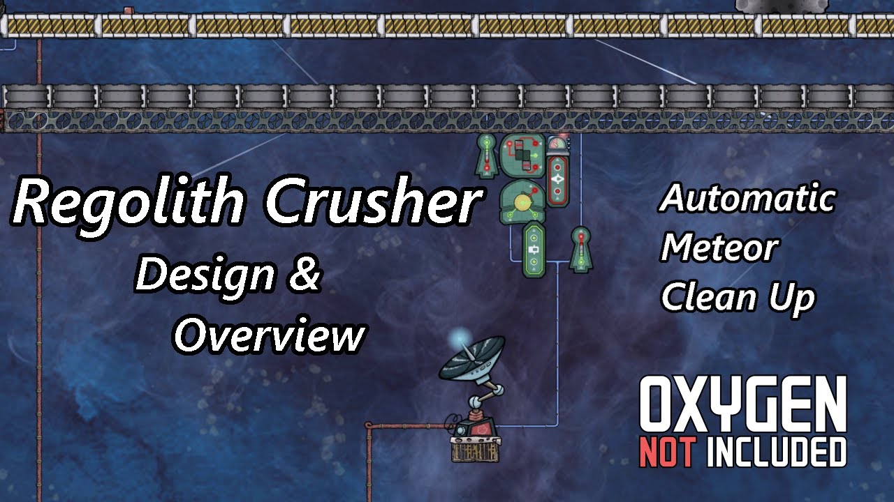 Delete Space Regolith with The Door Crusher! - Anti Meteor Design ...
