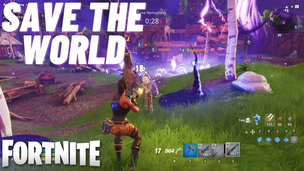 Fortnite - Save The World Gameplay - Part 1 - YouTube