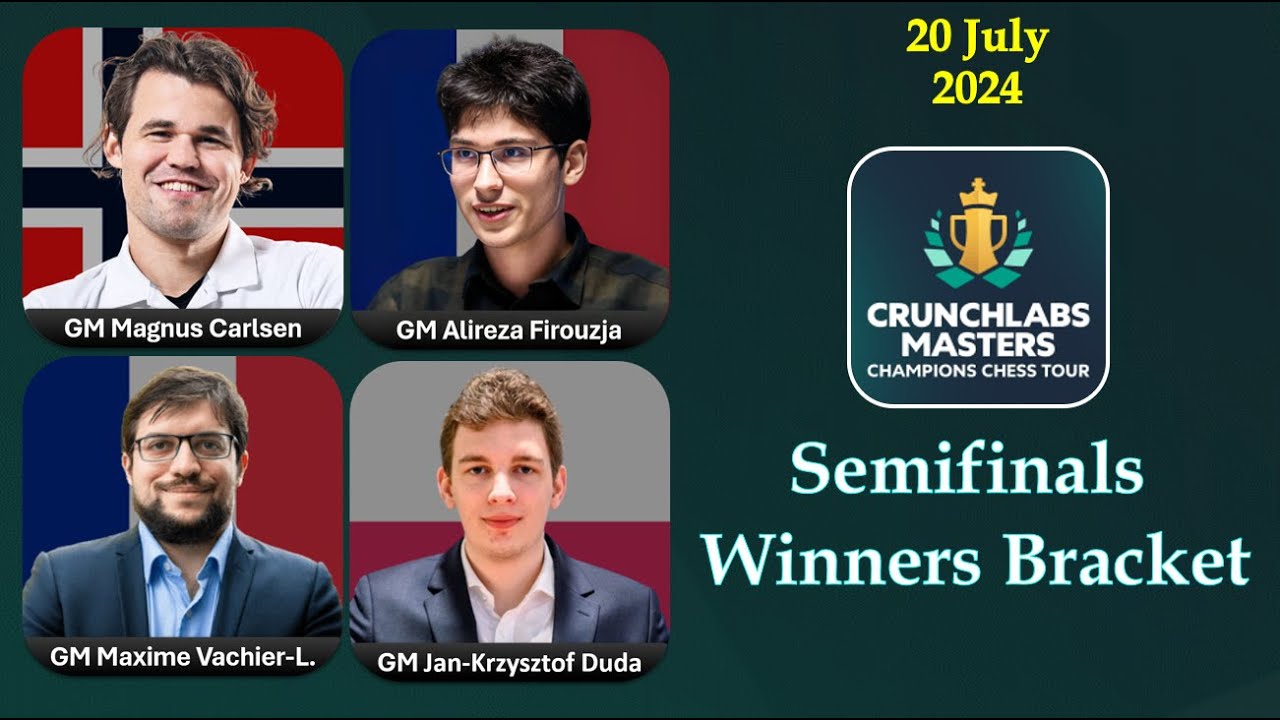 CrunchLabs Masters 2024 | Winners SemiFinals | Magnus, MVL, Alireza ...