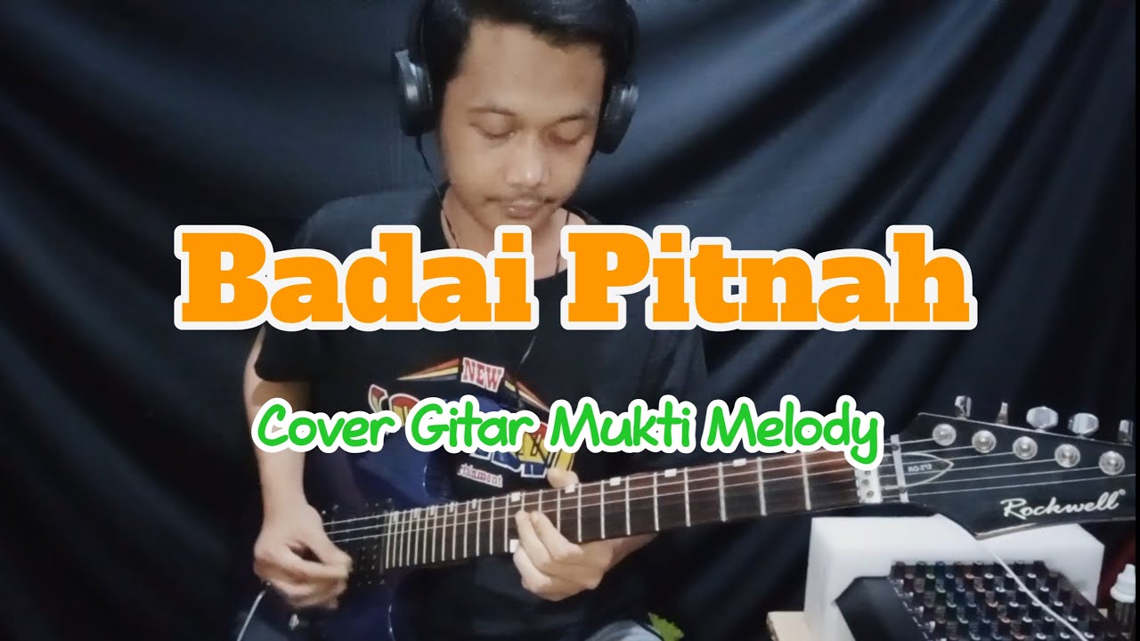 Badai Pitnah - Rhoma Irama || Cover gitar Mukti Melody - YouTube