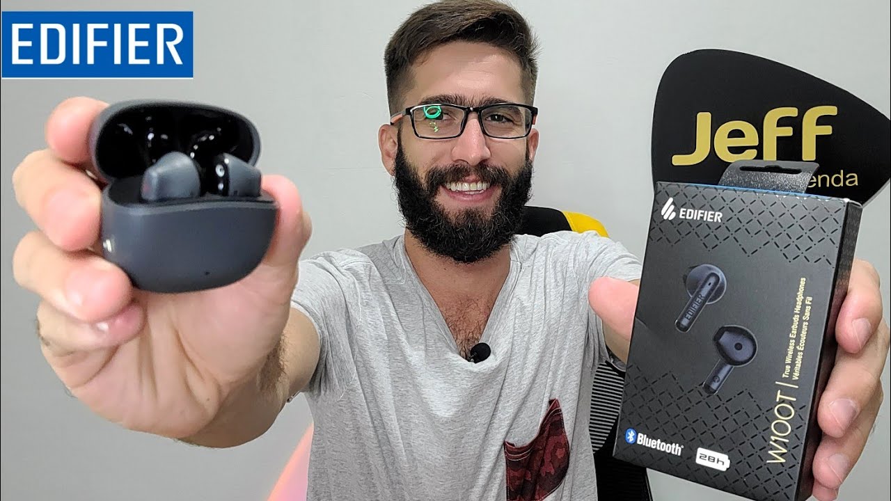 EDIFIER W100T TWS: Fones de ouvido barato e Lançamento da marca ...