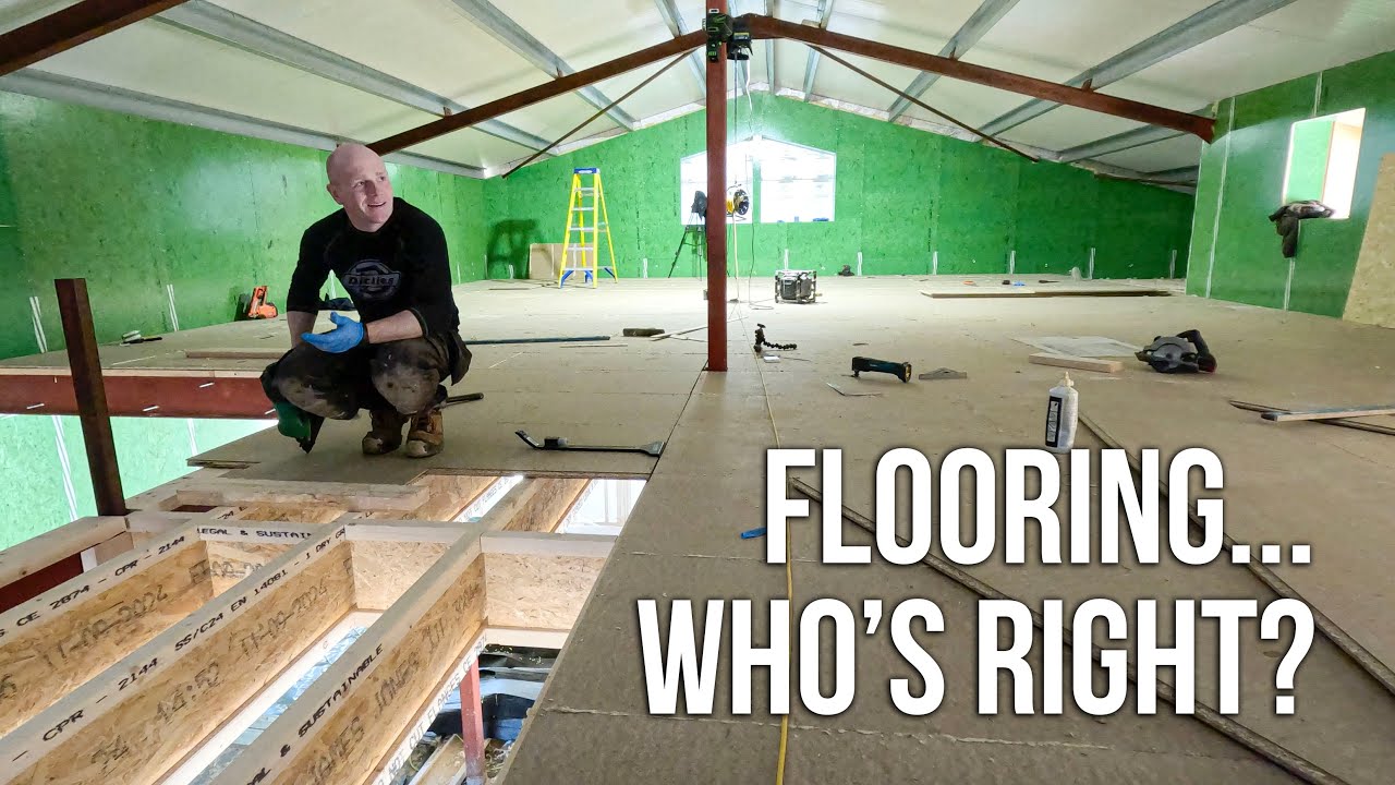 BEST WAY TO FIT CHIPBOARD FLOORING? - First look at the 1st Floor ...