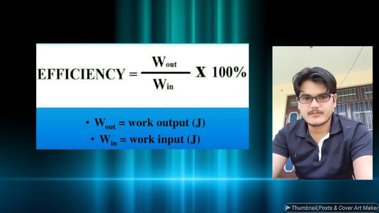 Ideal machine and practical machine|| why for machine EFFICIENCY is not ...