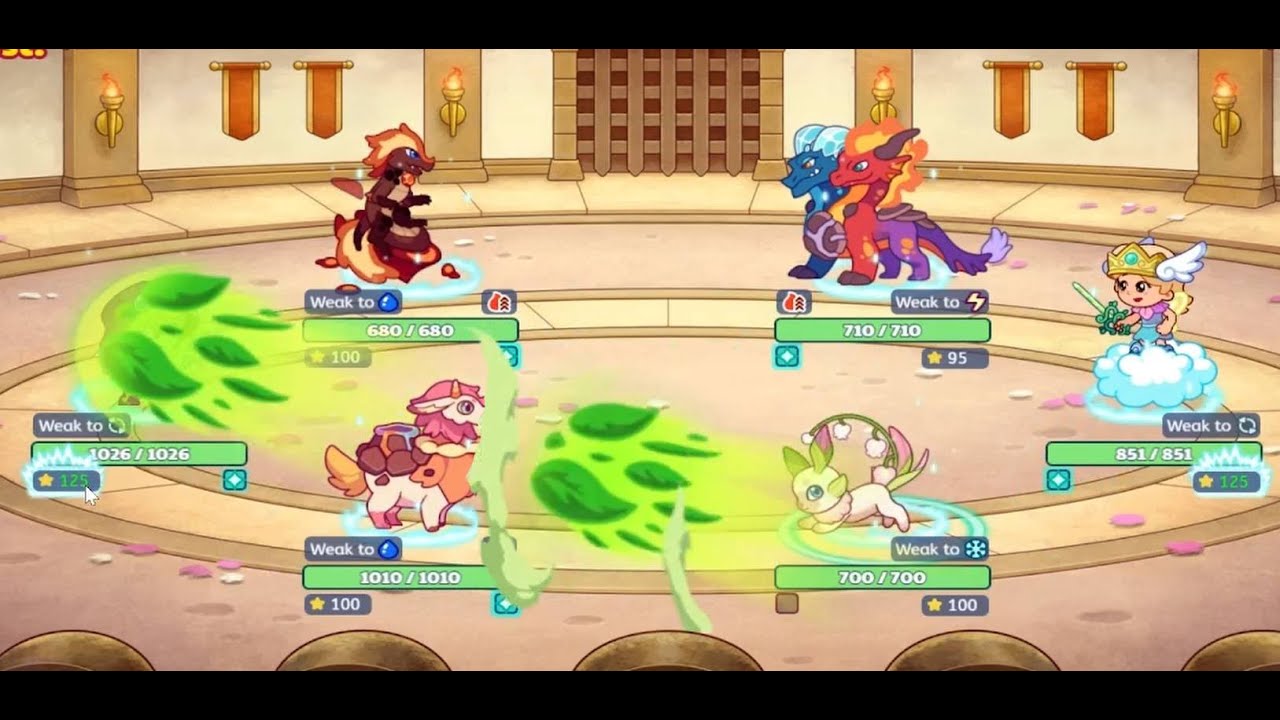 Pyrodile and Llavama vs. Shiver & Scorch, and Vegabloom in a Prodigy ...