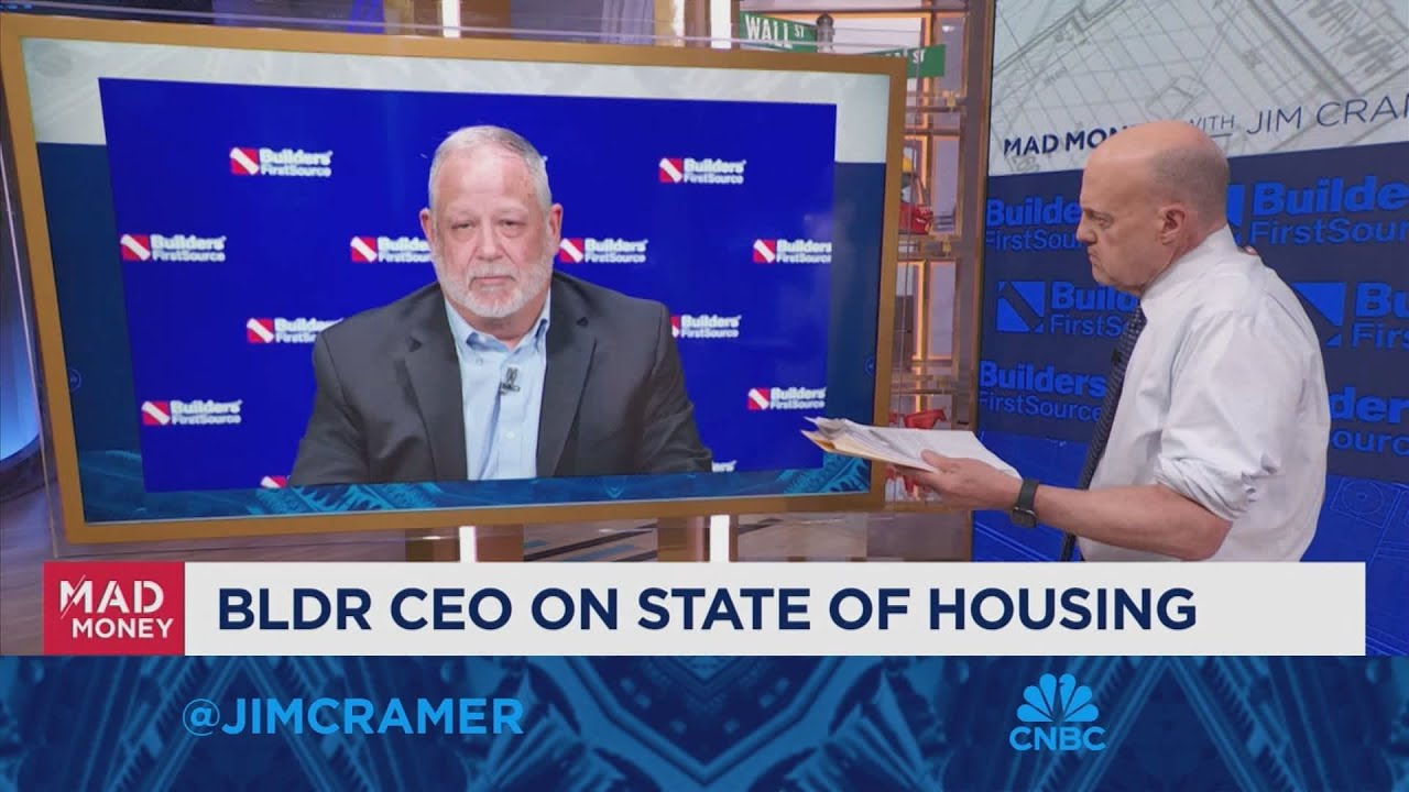 Builders FirstSource CEO: Housing demand is really strong - YouTube