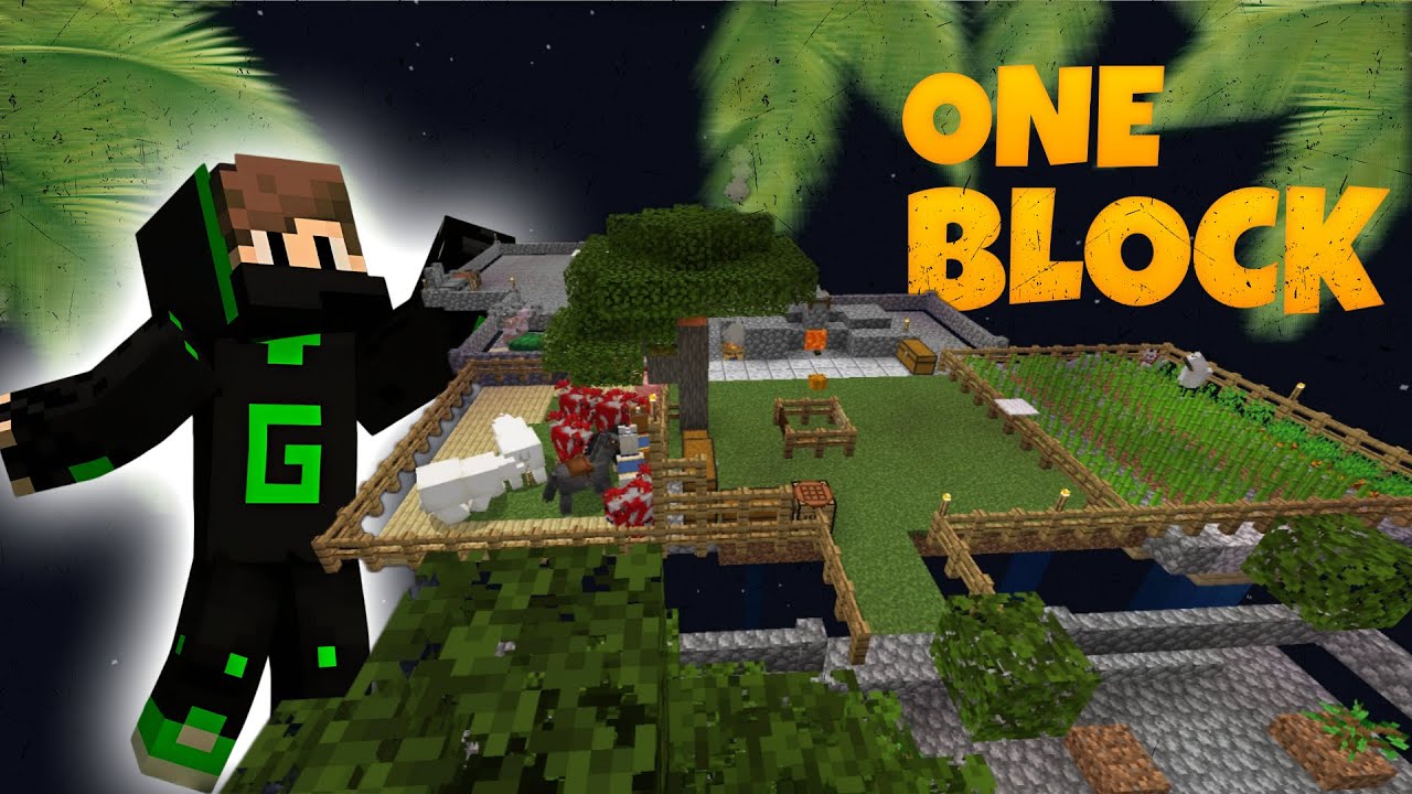 EXPANDING OUR ONE BLOCK WORLD | Gambler is Live | Minecraft Live # ...