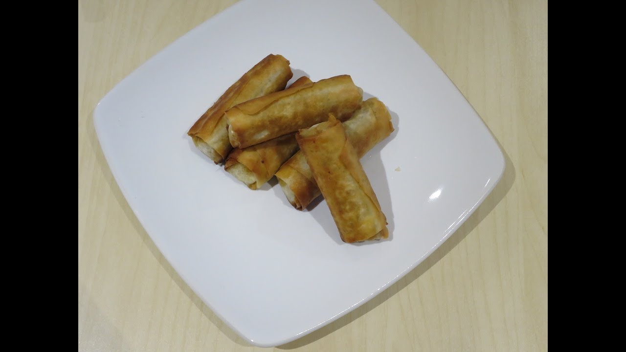 Bourek aux légumes et poulet | بوراك الخضر و الدجاج | Recette de brick ...