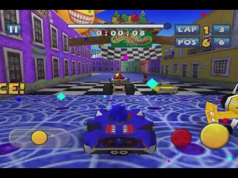 Sonic & SEGA All-Stars Racing - HD Gameplay [iPad/iPad2] - YouTube