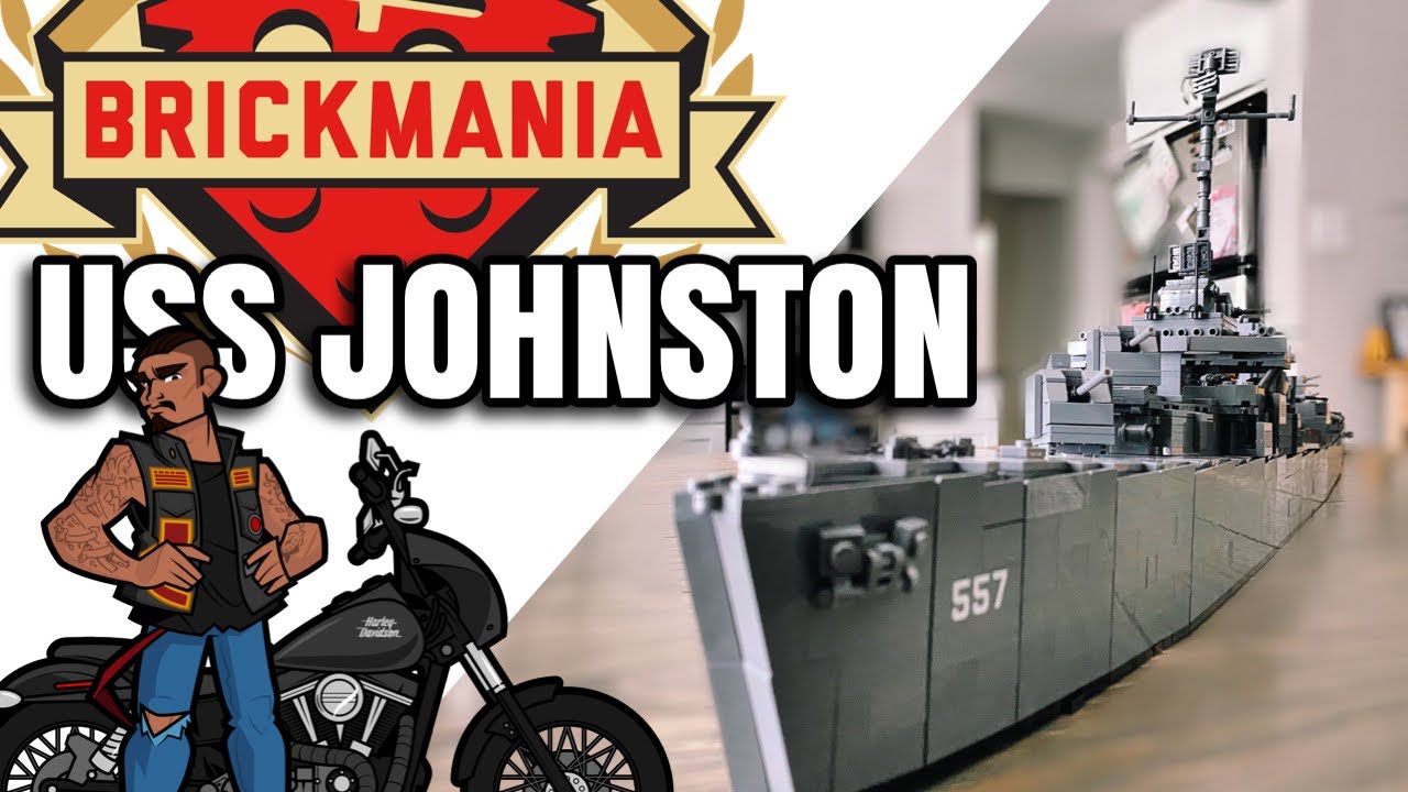 Brickmania | U.S.S. Johnston | Custom LEGO Set - YouTube