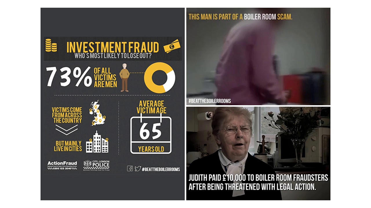 Boiler Room Scams | Scams | The Fat Trader - Invest Glossary - YouTube