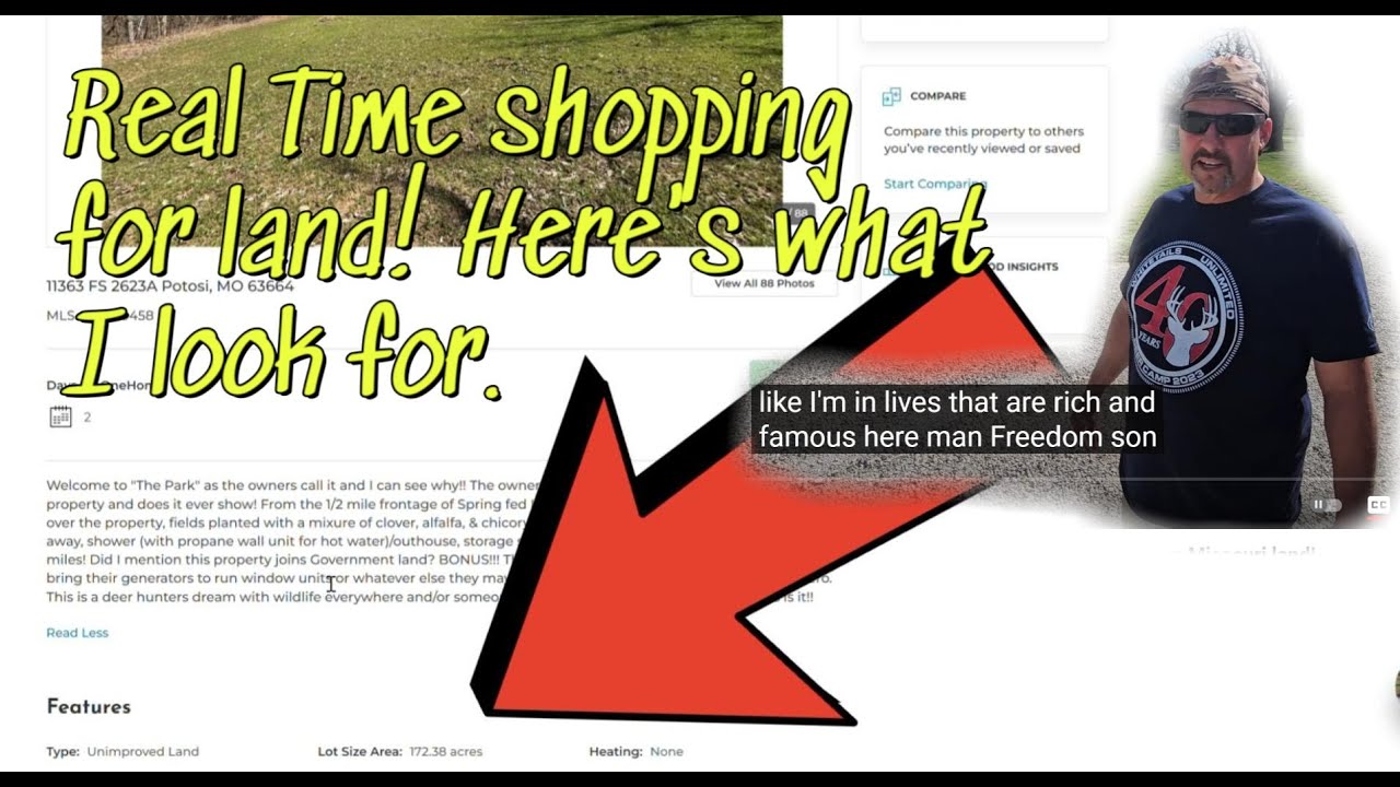 Shopping for land in Missouri REAL TIME land assessments & HOW WE DO IT ...