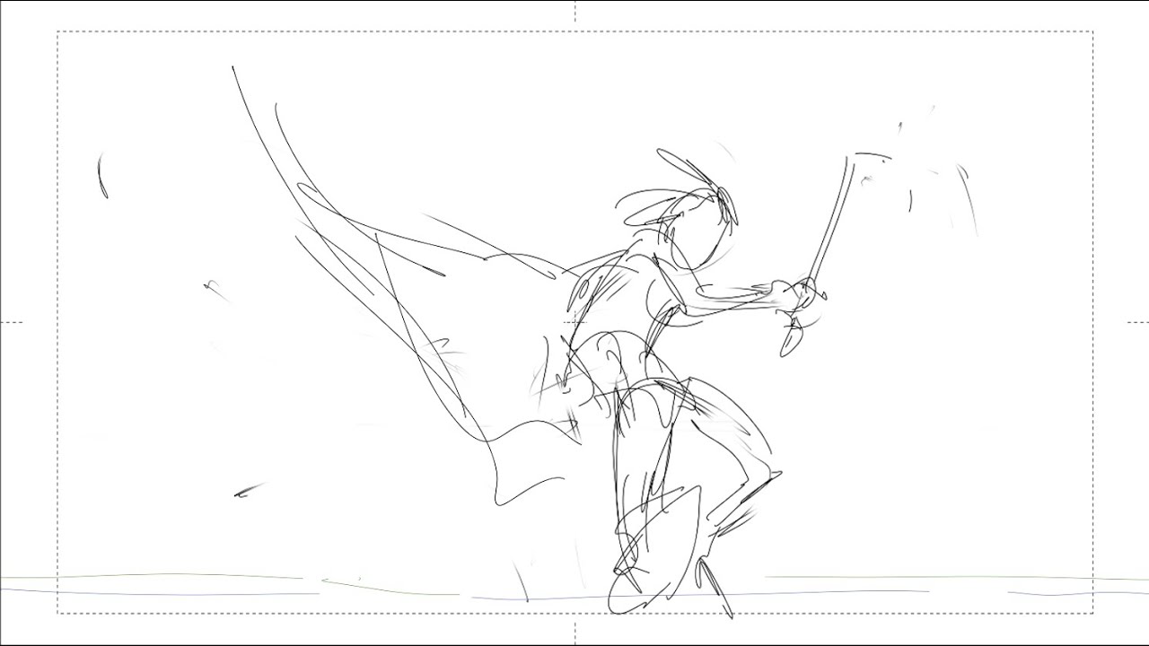 swinging a sword animation workout - YouTube
