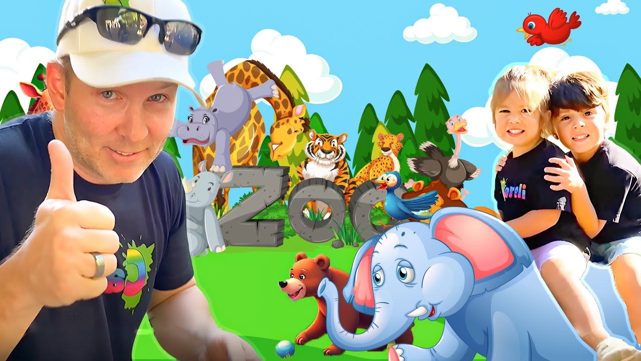 Explore Zoo animals and learn their noises compilation! - YouTube
