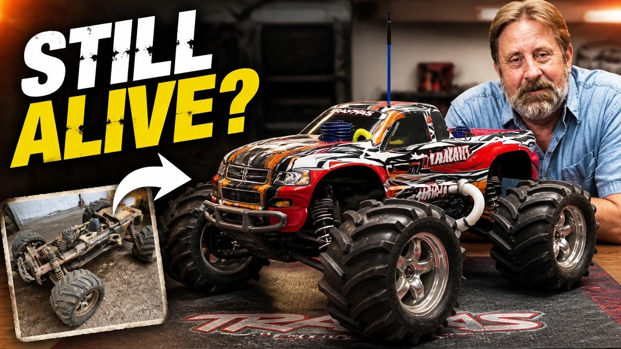 Bringing a 15+ Year Old Traxxas T-Maxx Back to Life - YouTube