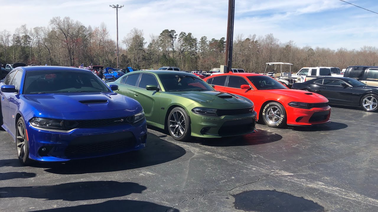 TRACK DAY WITH THE SCAT PACKS!!! - YouTube