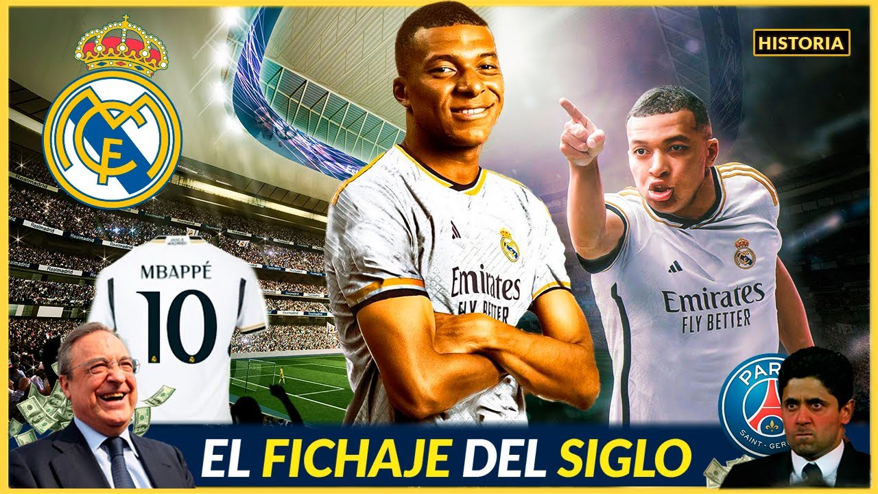 Kylian MBAPPÉ - REAL MADRID 🐢⏰ El FICHAJE + Largo de la Historia 💰🤑 ...