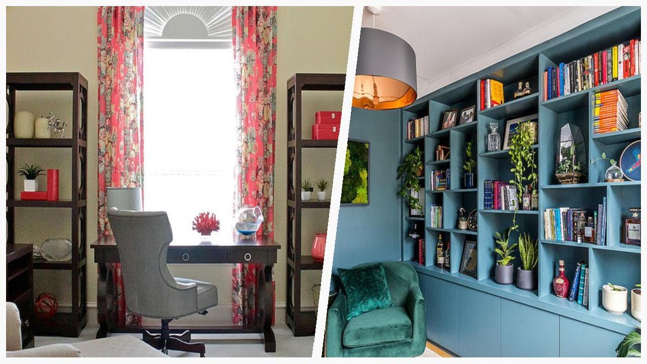 75 Affordable Turquoise Home Office Design Ideas You'll Love ⭐️ - YouTube
