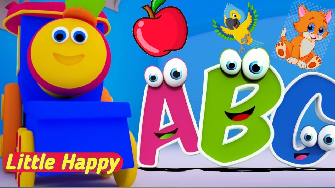 A B C animation video | abc cartoon video for kids| a to z | a for ...