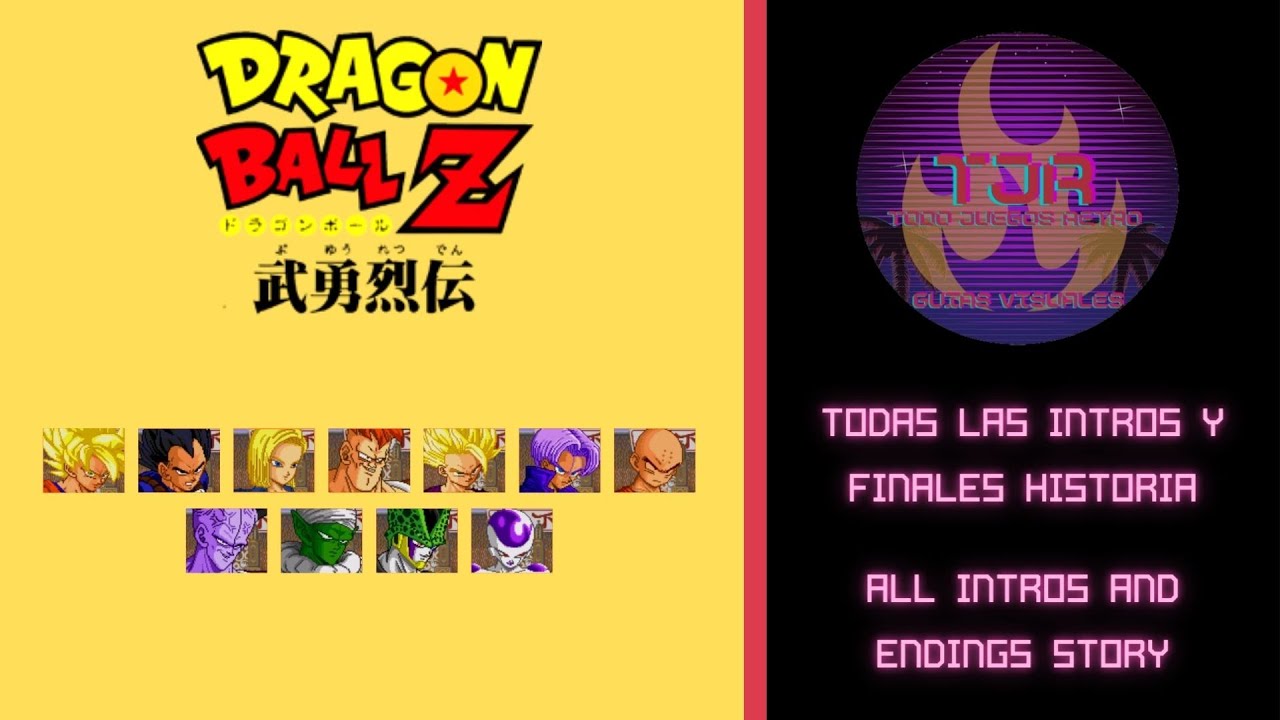 Sega Genesis Longplay Games 🎮 Dragon Ball Z Buyu Retsuden ️ Todas las ...