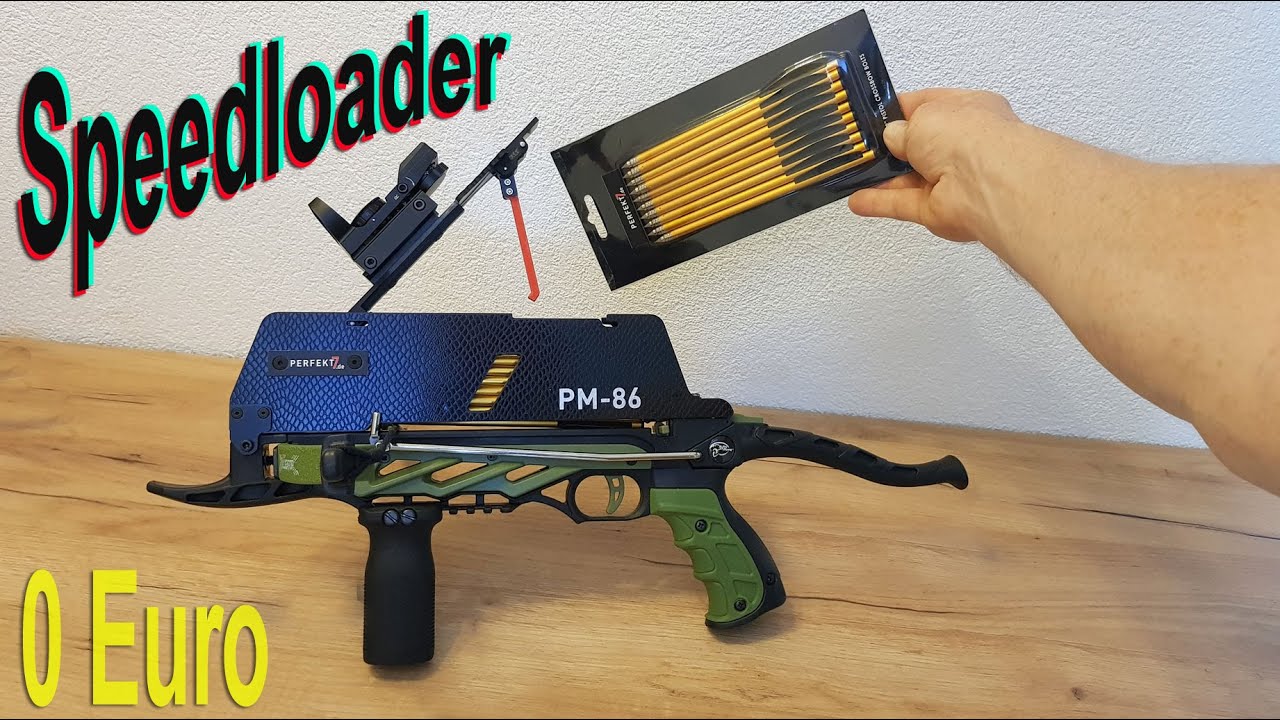 0 Euro Speedloader PM-86 Alligator I und II + Tutorial mit Anleitung - YouTube