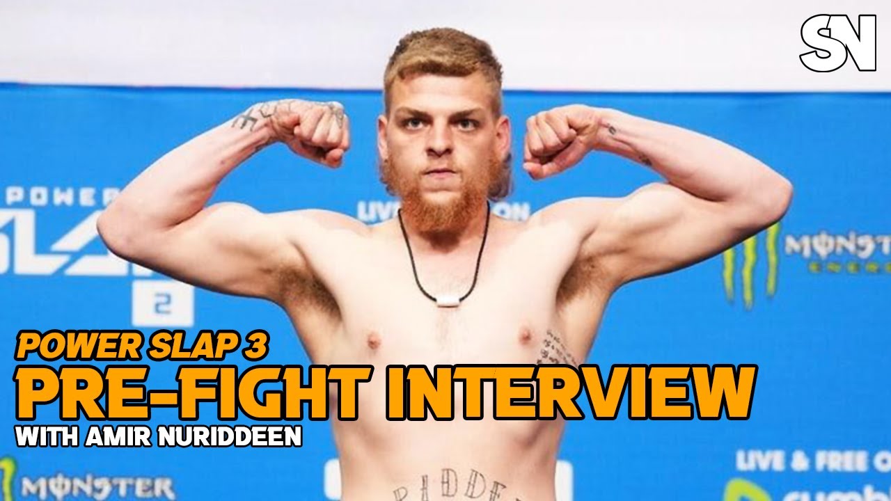 Power Slap 3: Amir Nuriddeen Pre Fight Interview Against Azael ...