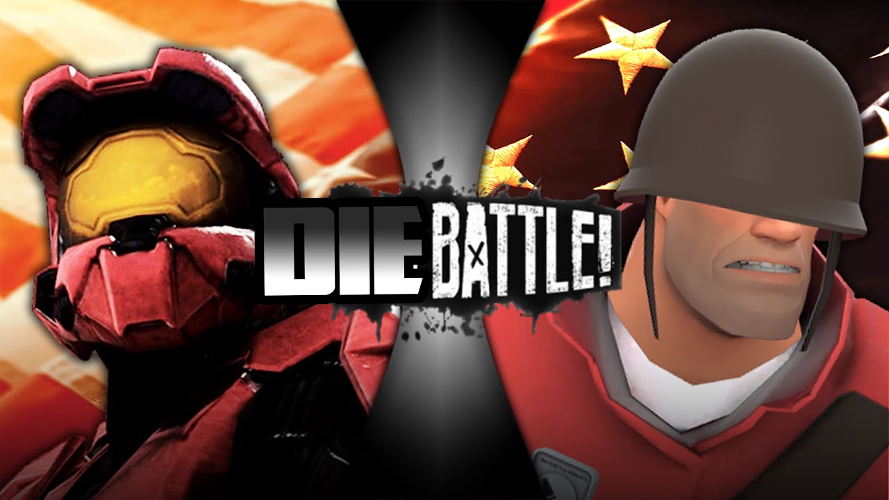 Sarge VS Soldier (Red VS Blue VS Team Fortress 2) | DIE BATTLE [DEATH ...