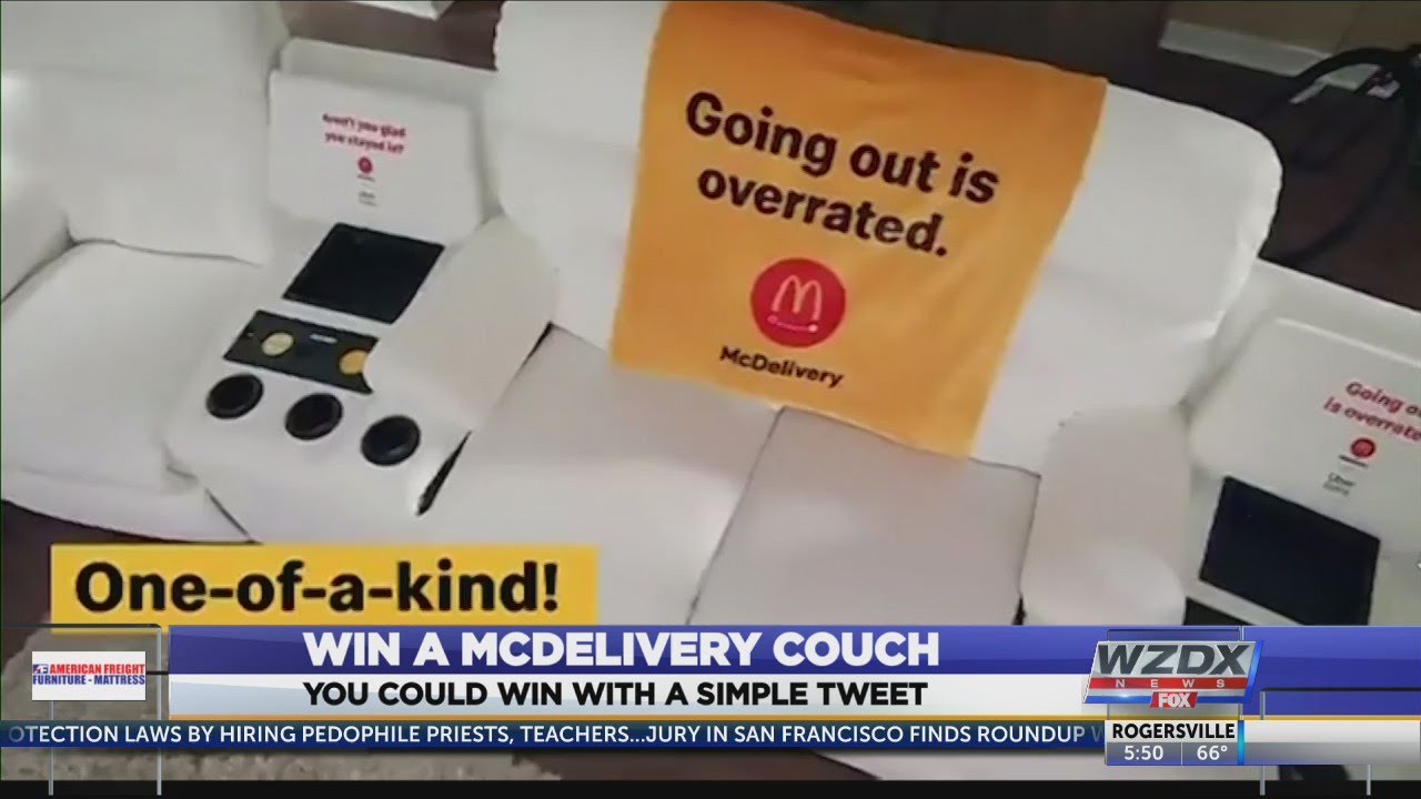 Want the ultimate McDelivery McCouch? You can enter to McWin. - YouTube