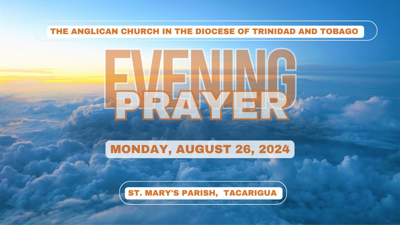 Evening Prayer || Monday, August 26, 2024 - YouTube