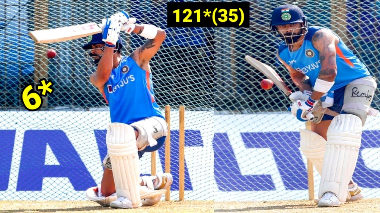Virat Kohli practice in nets today before Ind vs Ban 1st Test, Team ...