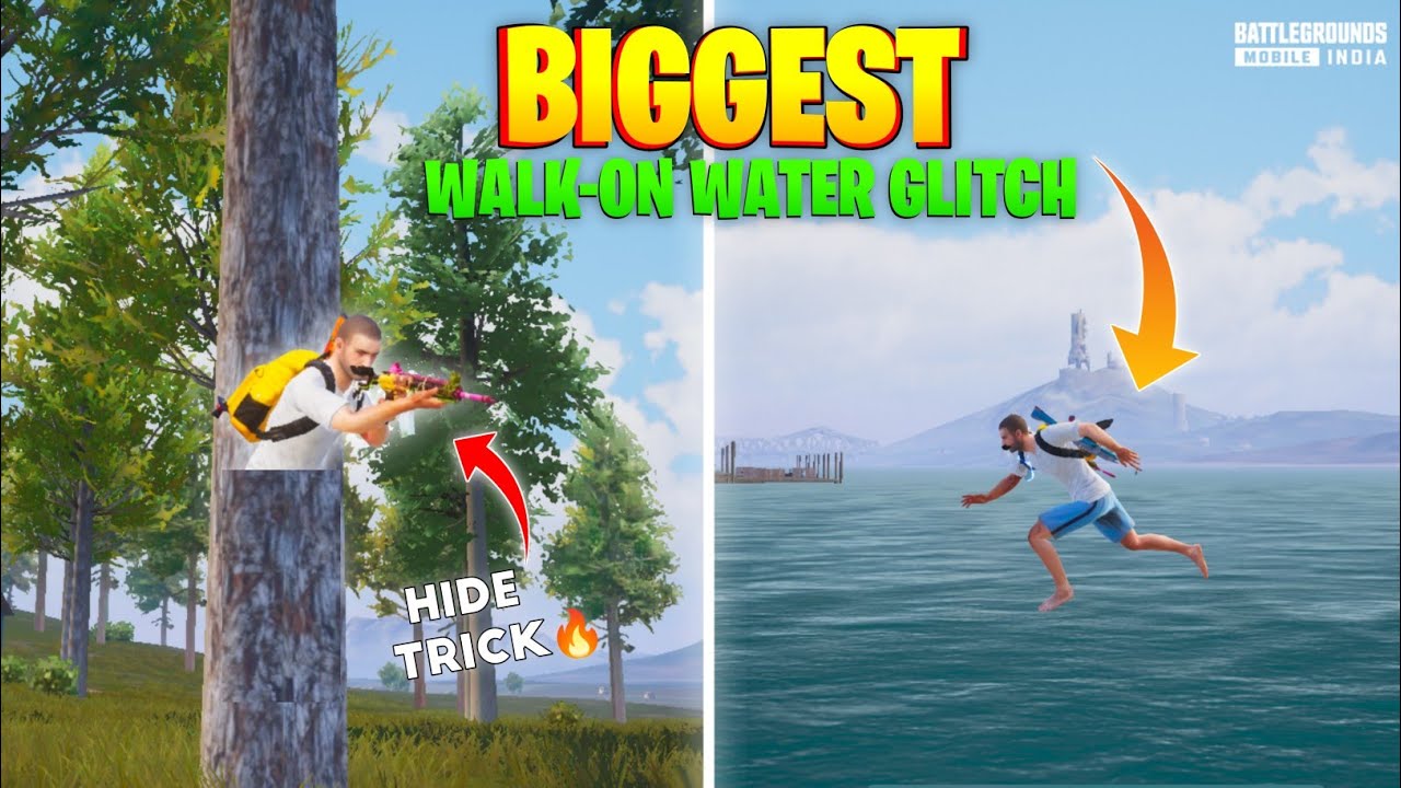 BGMI 2.7 UPDATE TOP 7 NEW TIPS AND TRICKS😍 | WALK ON WATER TRICK | BGMI ...