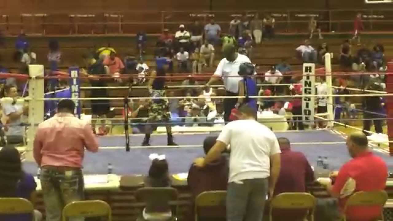 Round #1 Dominic Gibson New Iberia Boxing Event - YouTube