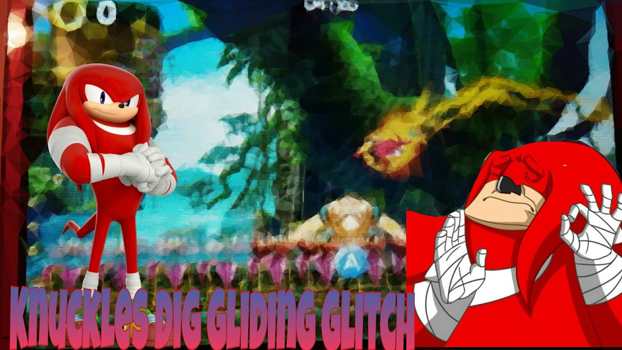 Sonic Boom Fire & Ice (Knuckles Dig Gliding Glitch) - YouTube