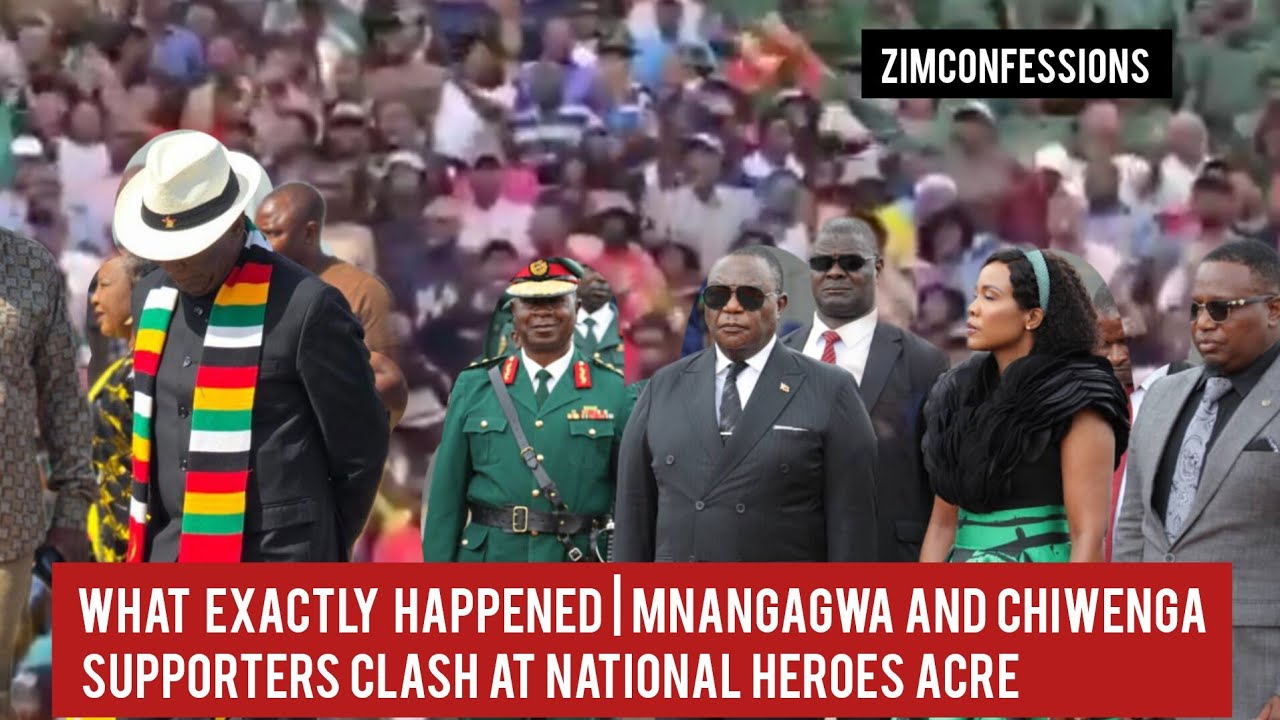 What Exactly Happened | Mnangagwa And Chiwenga Supporters Clash At ...