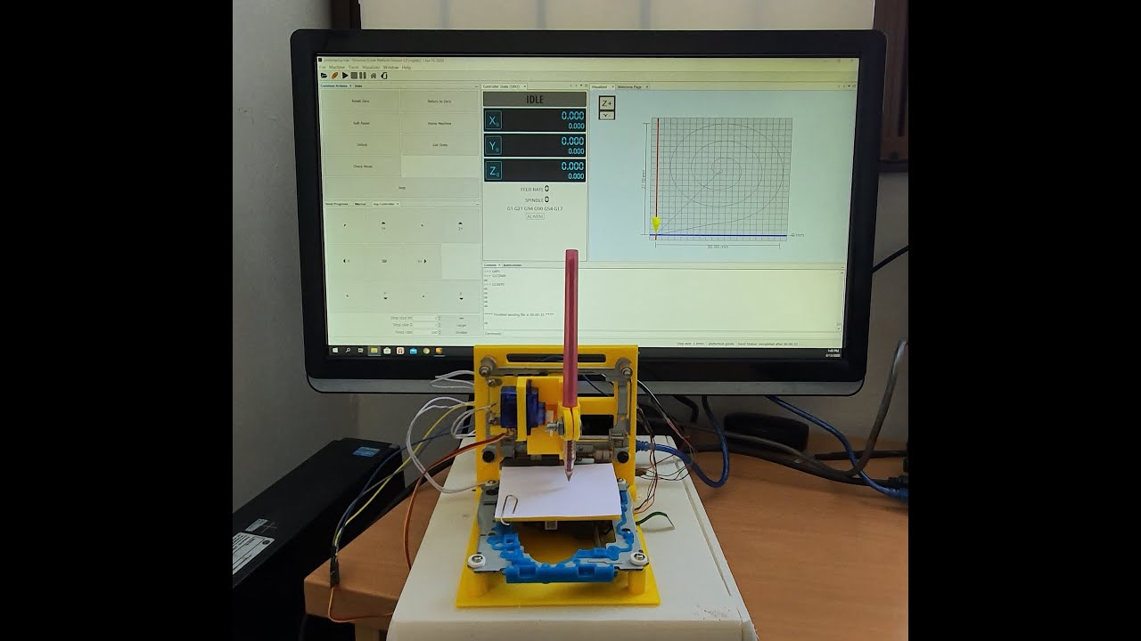 CNC Pen Plotter - YouTube