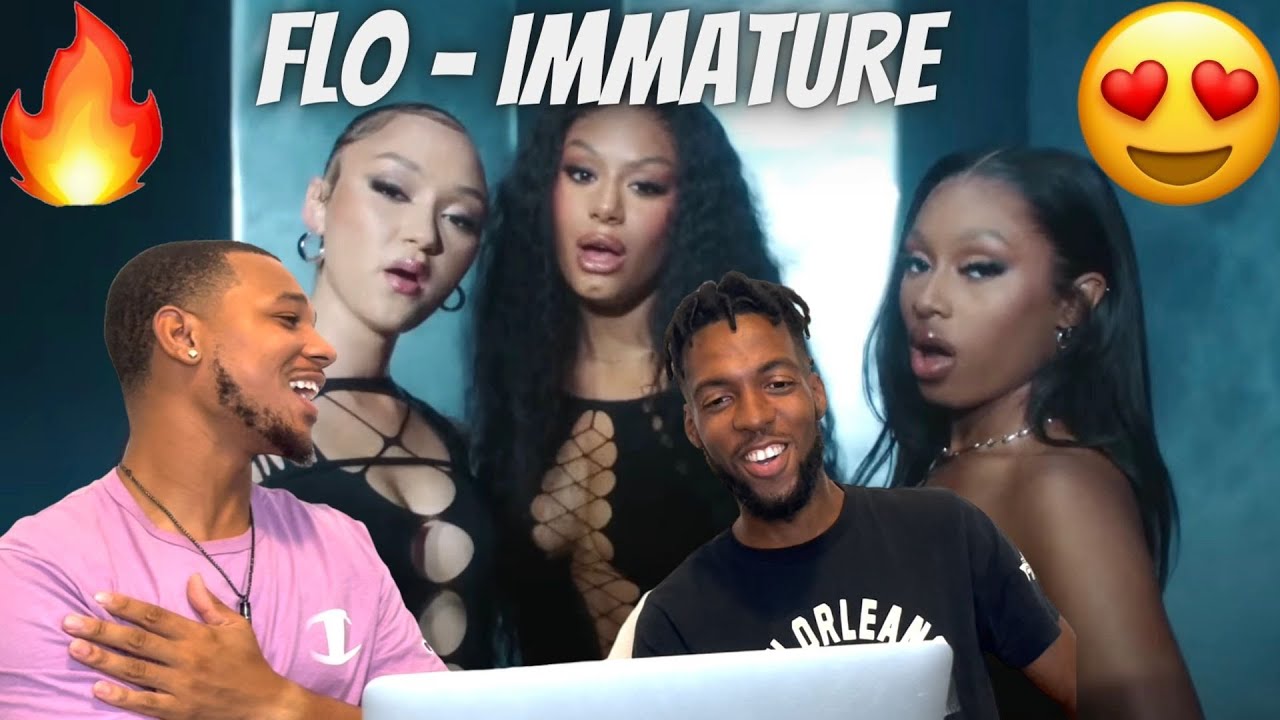 😍🔥FLO - Immature | REACTION - YouTube