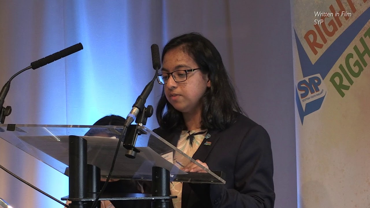 Young People's Rights Review: Fatima Bari MSYP - YouTube