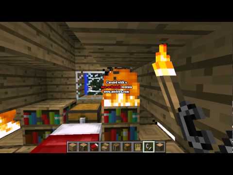 minecraft house on fire - YouTube