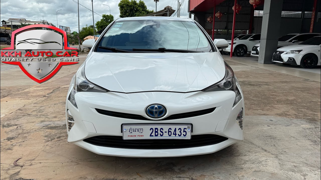 Toyota Prius ឆ្នាំ 2016 Option 3 Advanced Technology មានស្លាយកុងទ័រ(HUD ...