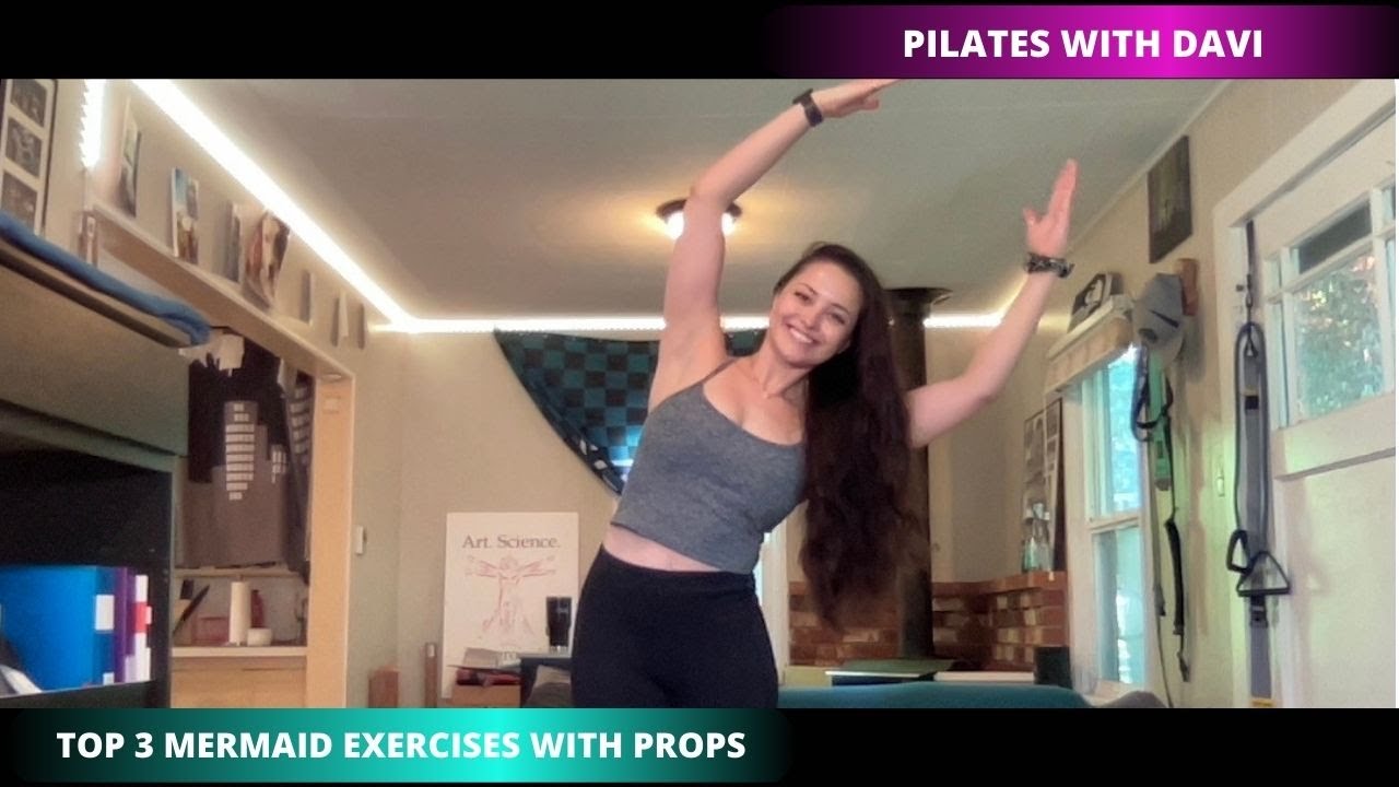 Pilates Top 3: Mermaid Variations with Props! - YouTube