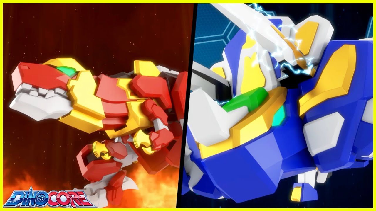 Gia đình Siêu nhân Dinocore | Hoạt hình Dinocore mùa 5 | Dinosaur ...