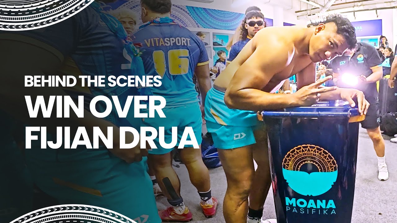 Biggest ever crowd for win over Fijian Drua | Moana Pasifika VLOGS | Super Rugby Pacific - YouTube
