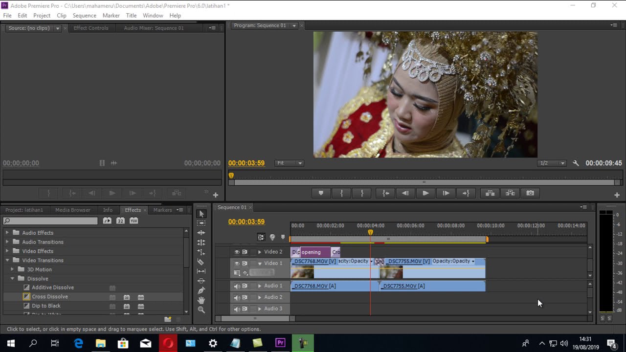 PENGENALAN DASAR APLIKASI ADOBE PREMIERE PRO - PENGOLAHAN AUDIO DAN ...